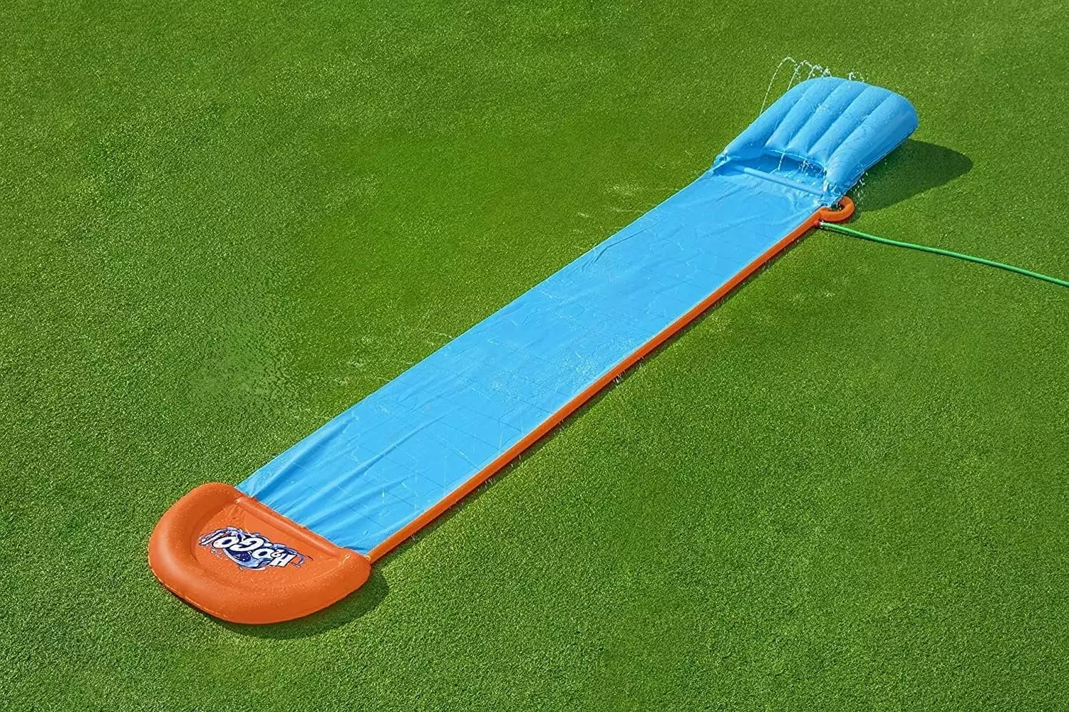 Bestway 16FT Soft Landing Lawn Water Slide with Splash Ramp and Water ...