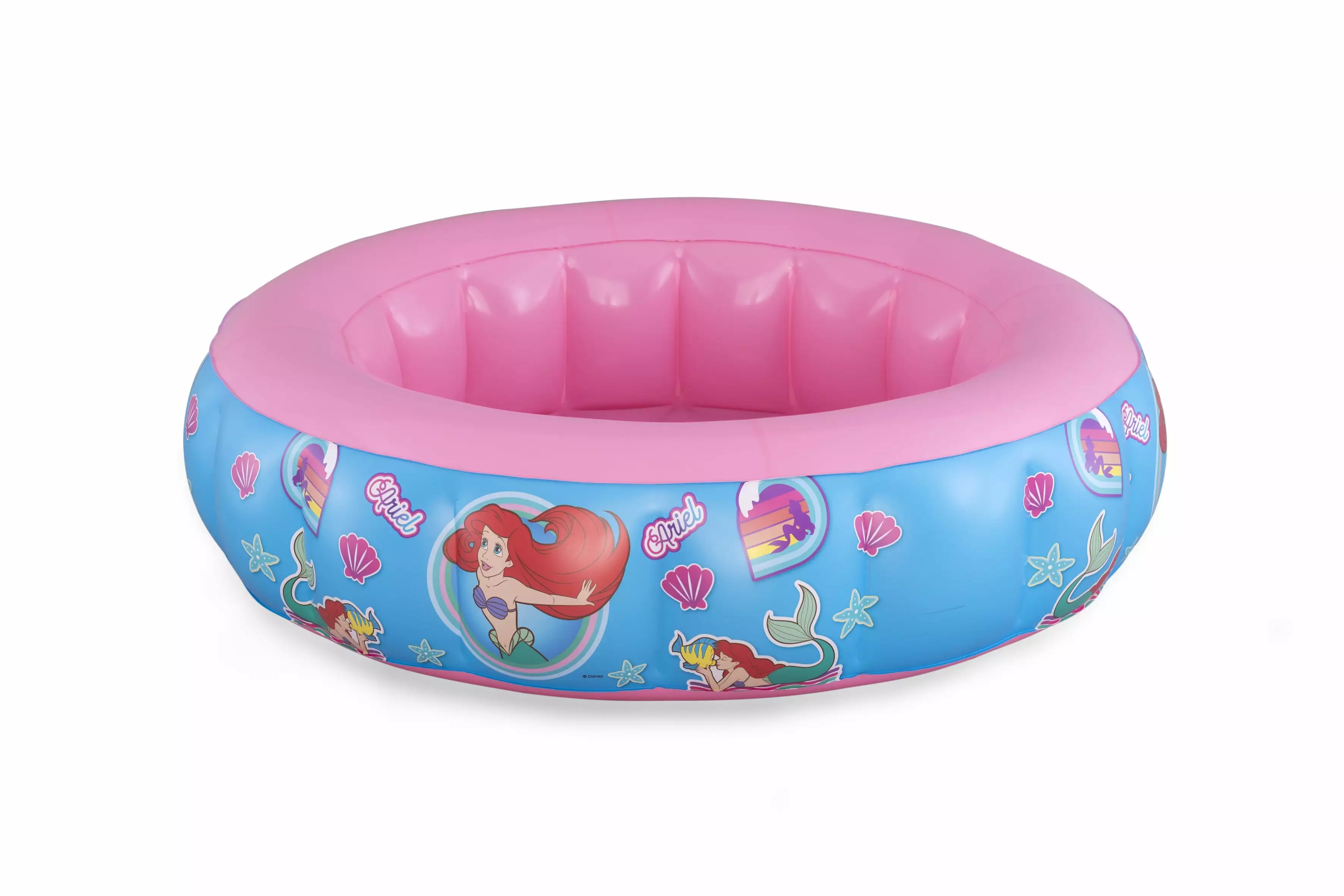 Disney Princess Little Mermaid Inflatable Above-Ground Kiddie Pool ...