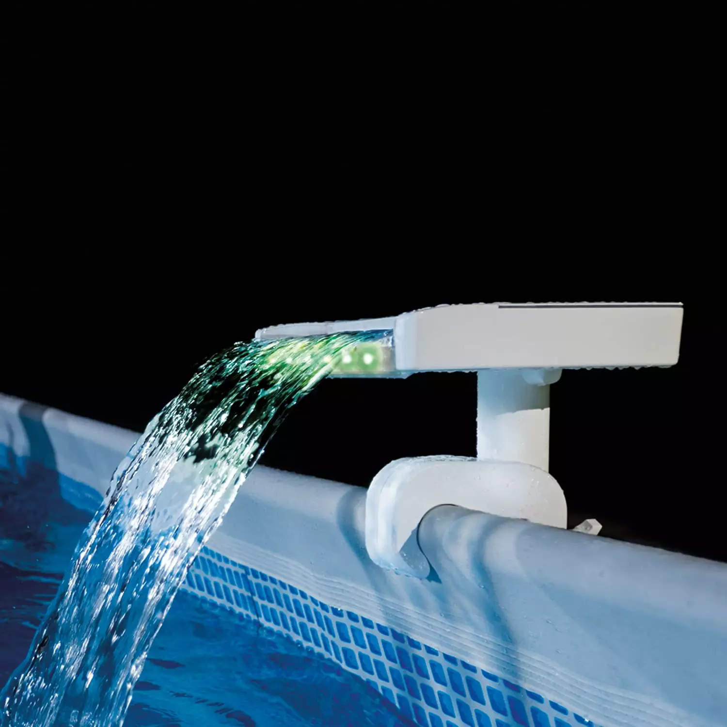 Intex Multi-Color LED Waterfall Cascade for Above Ground Pool ...