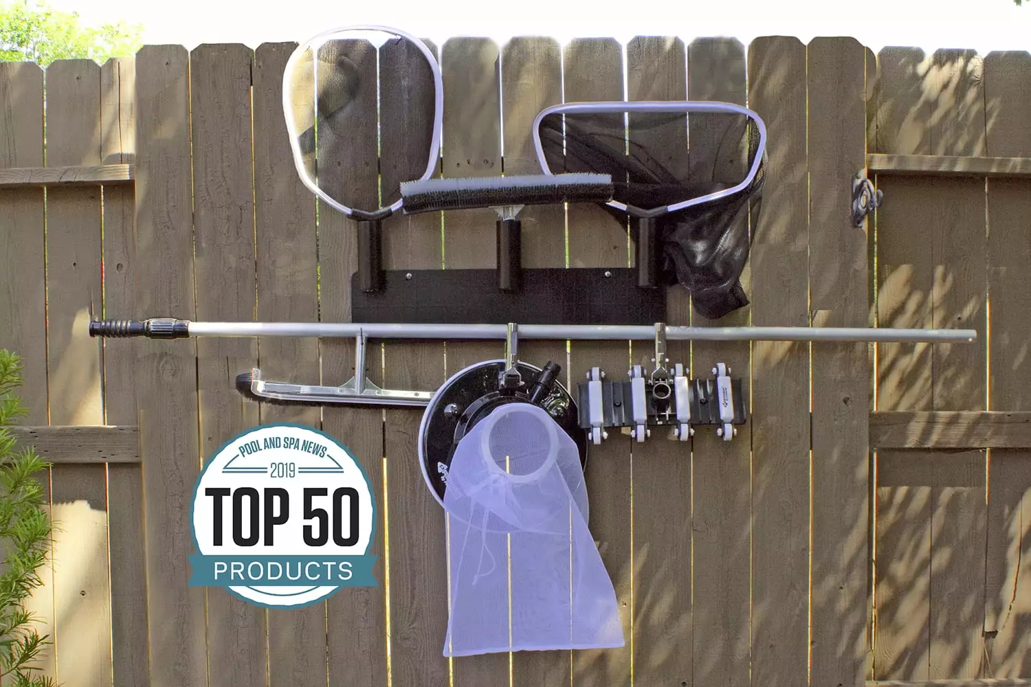 Poolmaster Hanging/Mounted Swimming Pool Tool Organizer Storage Rack ...