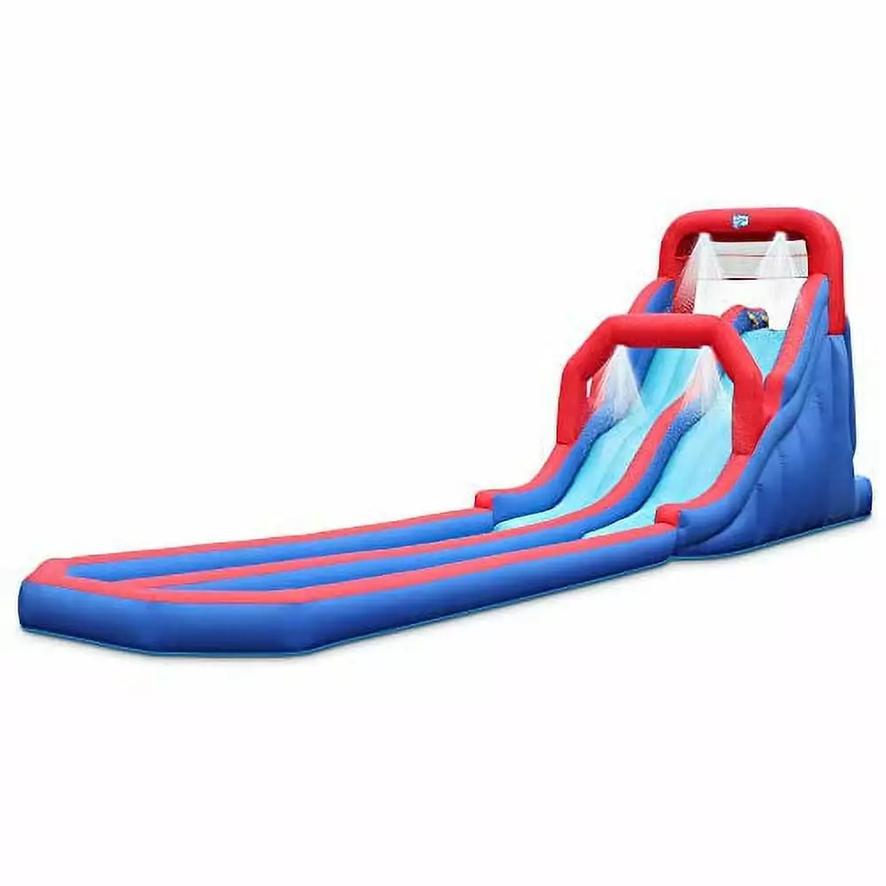 Sunny & Fun Inflatable Water Slide & Blow up Pool. Kids Water Park for ...